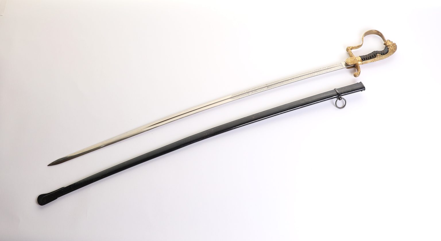 SA Engraved Sword by WKC – Military Collectibles, Inc.