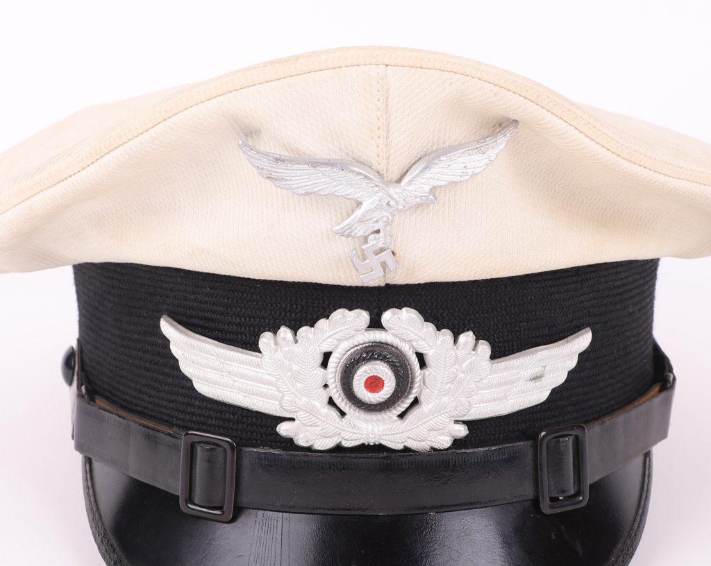 Luftwaffe EM Summer Air Ministry Visor Cap – Military Collectibles, Inc.