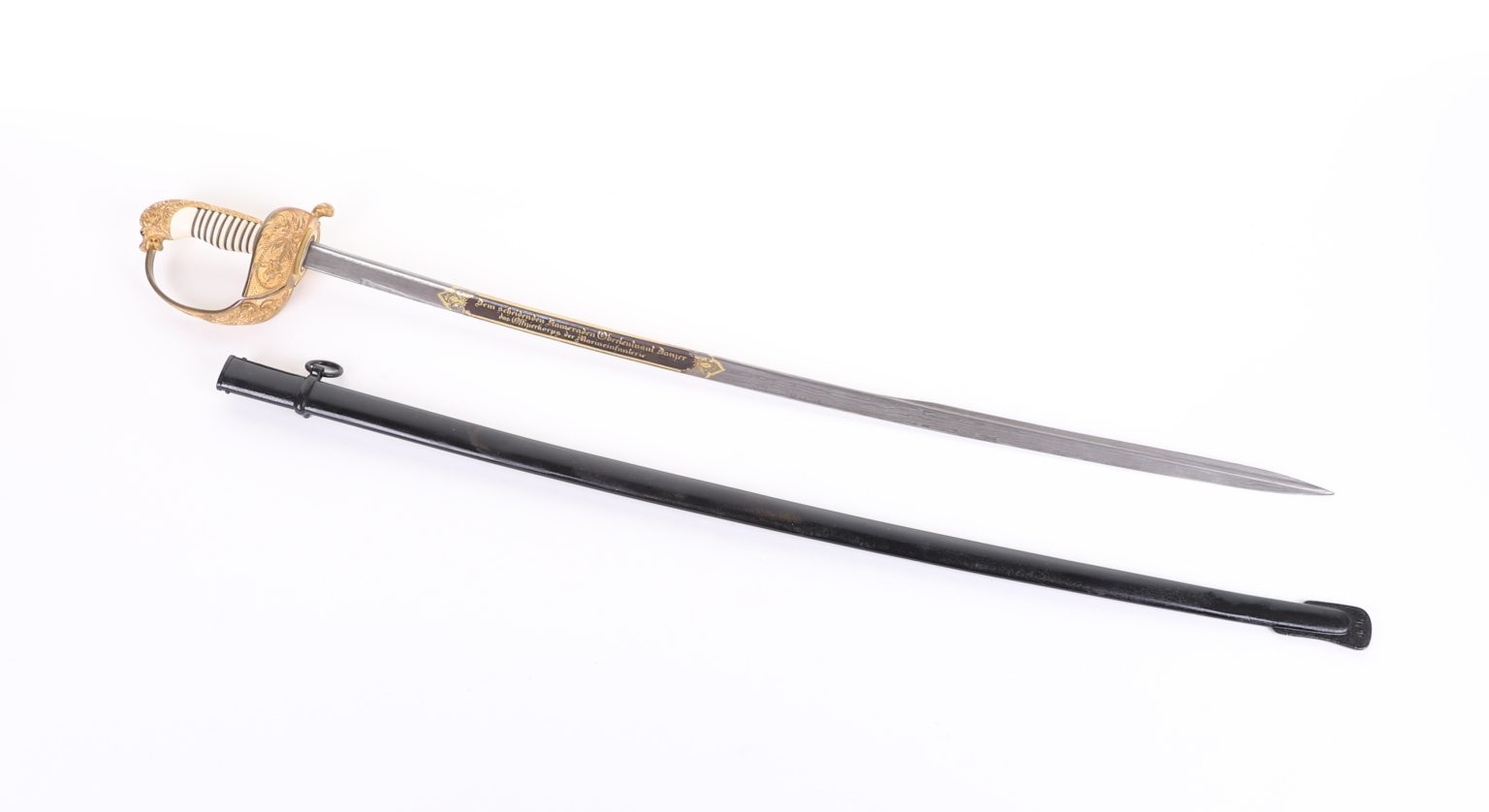 Naval Damascus Sea Battalion Sword – Military Collectibles, Inc.
