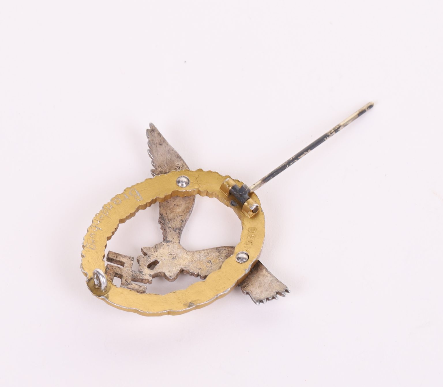 Cased Luftwaffe Pilots Observer Badge in Aluminum – Military ...